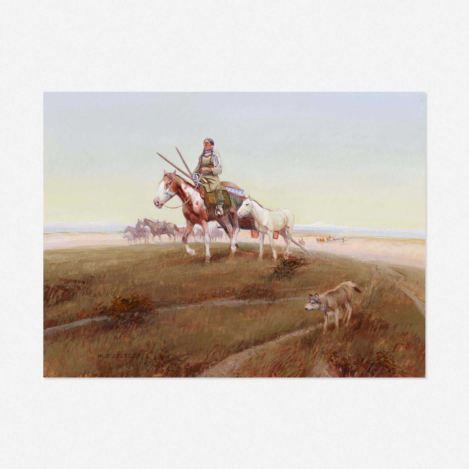 W.s. (steve) Seltzer, On The Trail