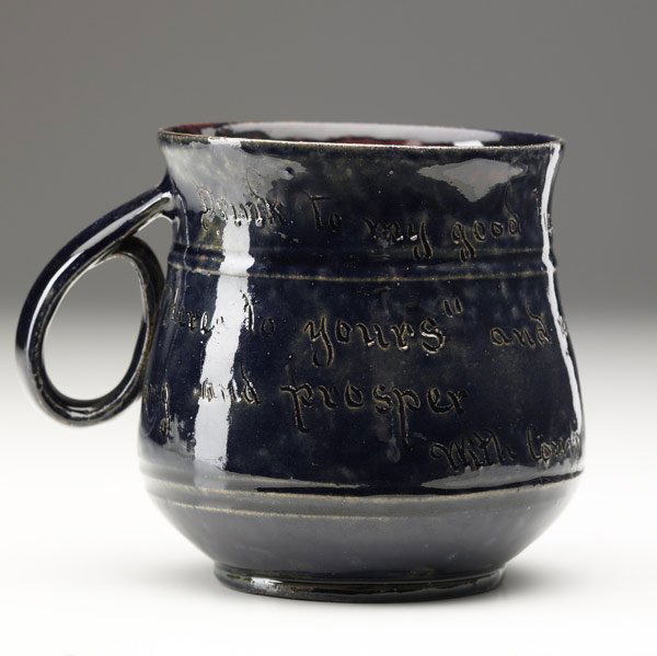 GEORGE OHR Tall Jefferson mug - Jun 14, 2014 | Rago Arts and Auction ...