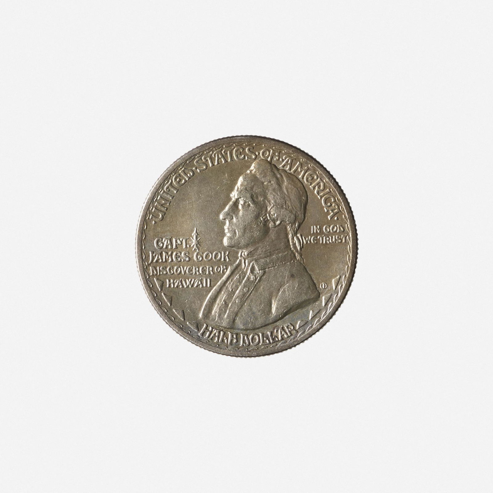 U.s. 1928 Hawaiian Commemorative 50c Coin