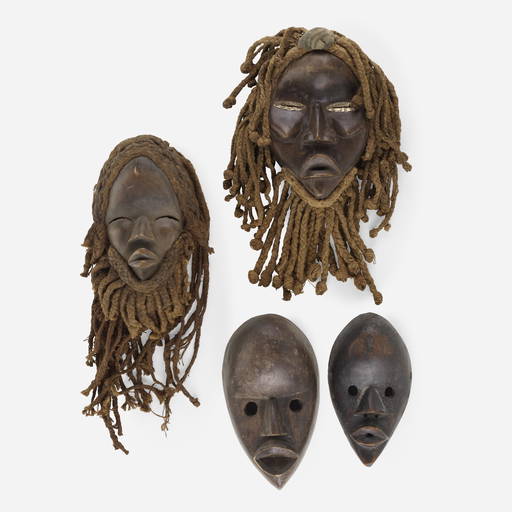 Dan Artist, Collection Of Four Masks