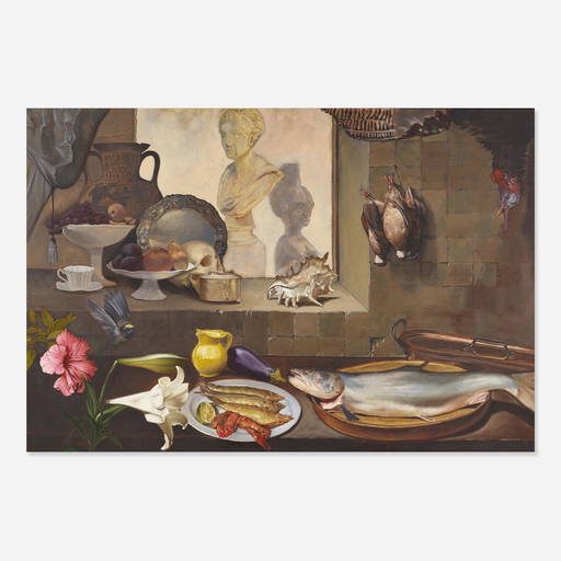 Adrian Martinez, Still Life with Antique Bust - Aug 20, 2021 | Rago ...