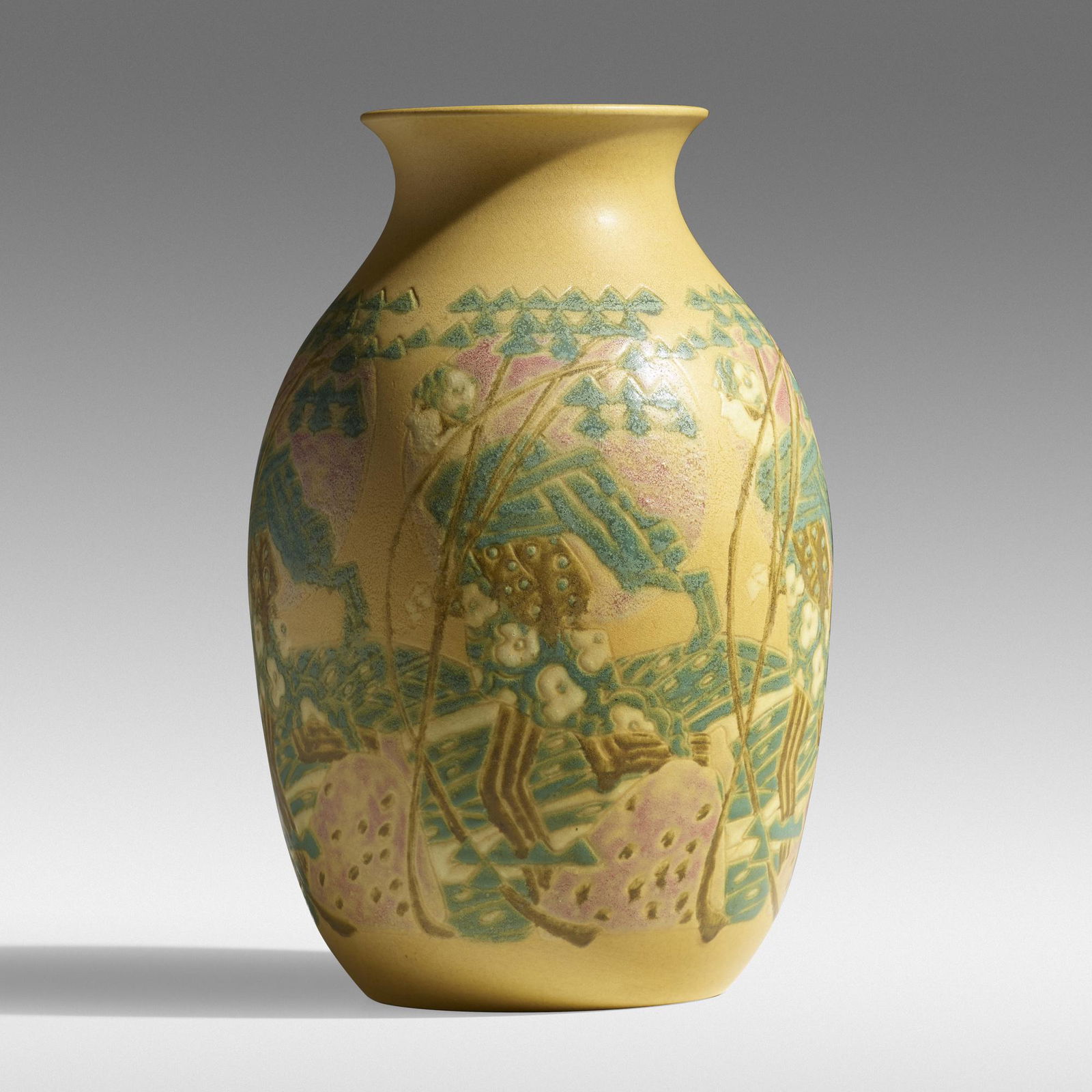Overbeck Pottery, The Sower vase - Sep 23, 2021 | Rago Arts and Auction ...