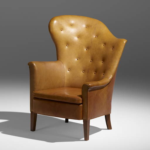 Steen Eiler Rasmussen, Rare and Important armchair (#0101) on Apr 14 ...