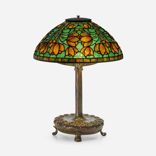 Tiffany Studios, Tulip Cluster Table Lamp