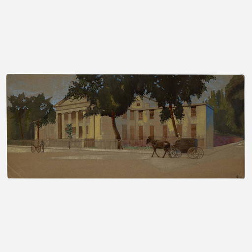 Emily Long, Horse and Carriage (#0542) on Jun 03, 2022 | Rago Arts and ...