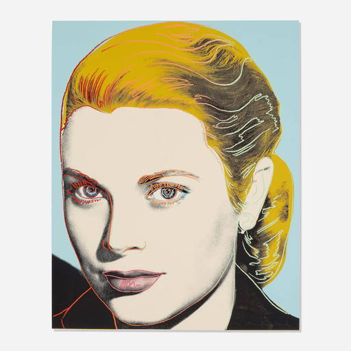 Andy Warhol, Grace Kelly (#0103) on Jun 16, 2022 | Rago Arts and ...