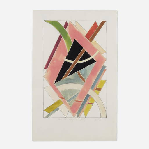 William T. Williams, Red and Hazel's Image - Aug 18, 2022 | Rago Arts ...