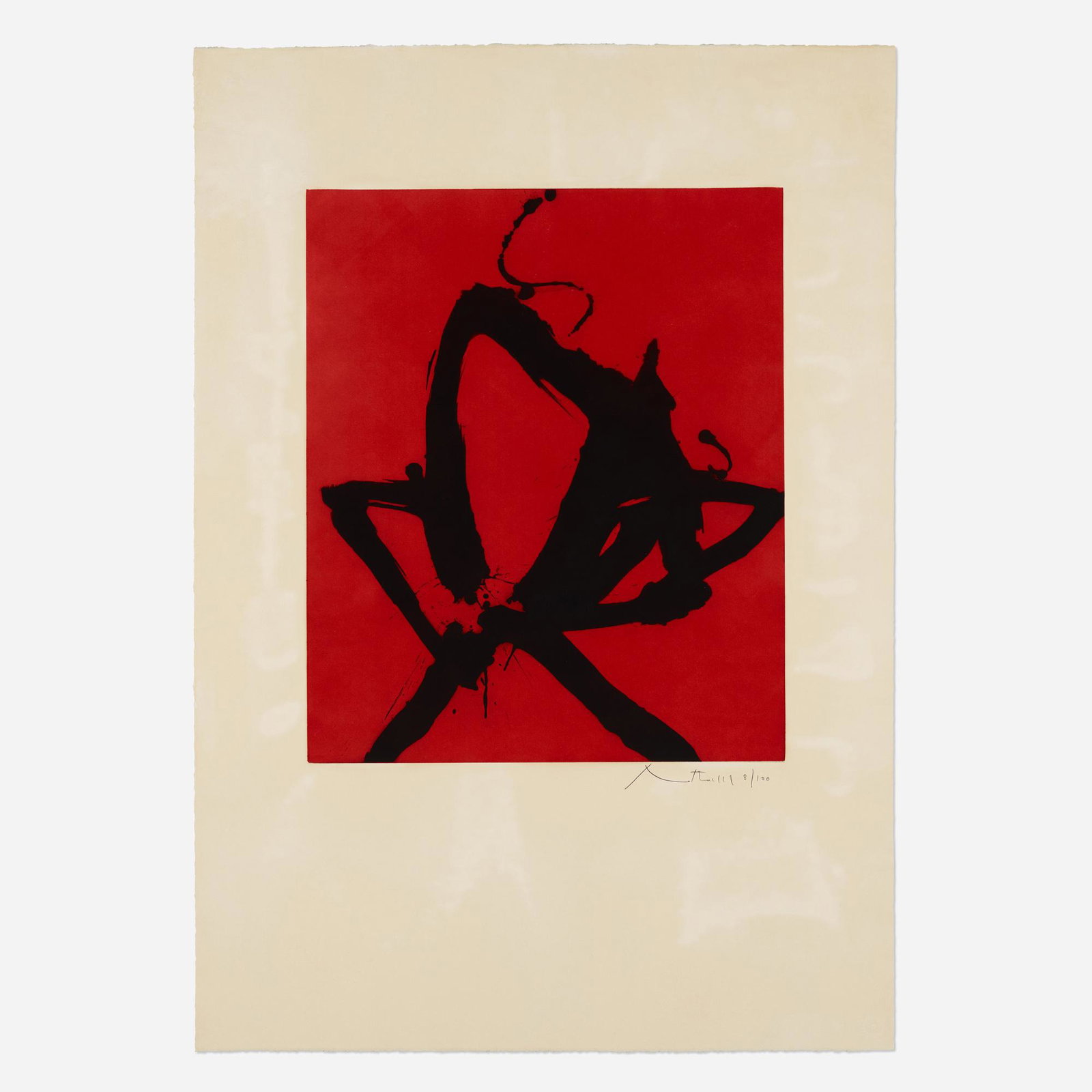 Robert Motherwell, Red Sea I - Oct 12, 2022 | Rago Arts and Auction ...