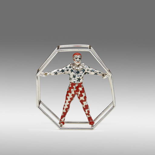 Gene Moore For Tiffany & Co., Clown In The Wheel