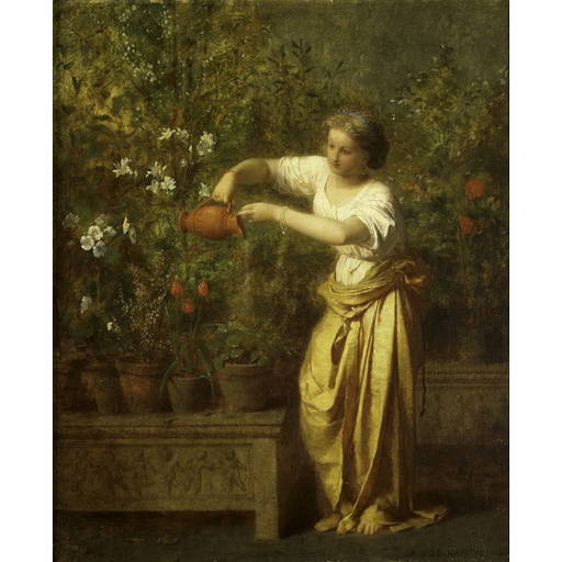 Jean Louis Hamon (french, 1821 1874)