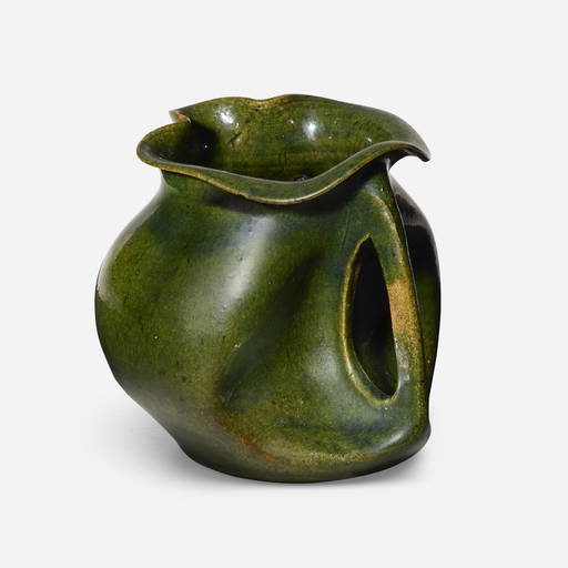 George E. Ohr, Pitcher (#0130) on Jan 19, 2023 | Rago Arts and Auction ...