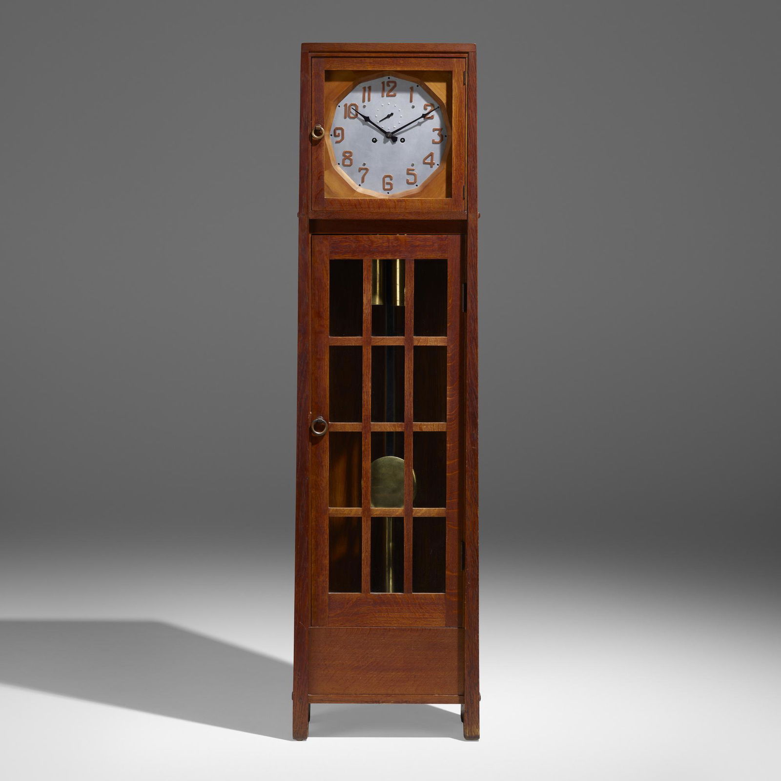 Gustav Stickley, Tall case clock from the Charles B. Evans House ...