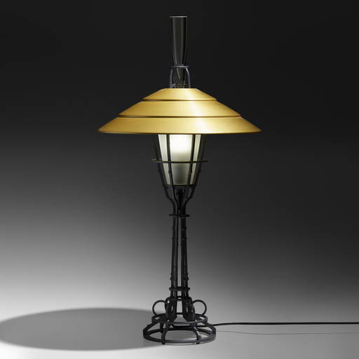 Albert Paley, Corona lamp (#0644) on Jan 20, 2023 | Rago Arts and ...