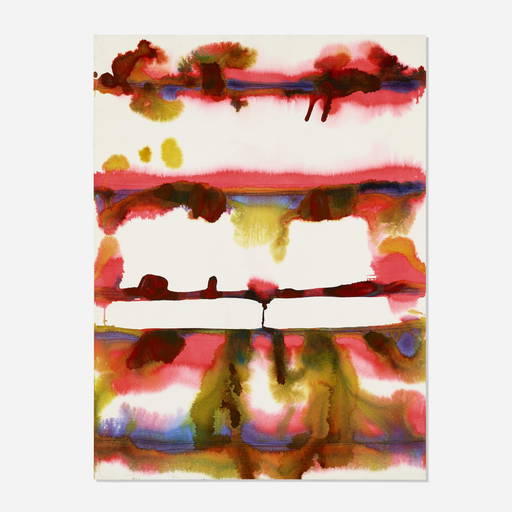 Bill Alpert, Red Bands (#0316) on Mar 01, 2023 | Rago Arts and Auction ...