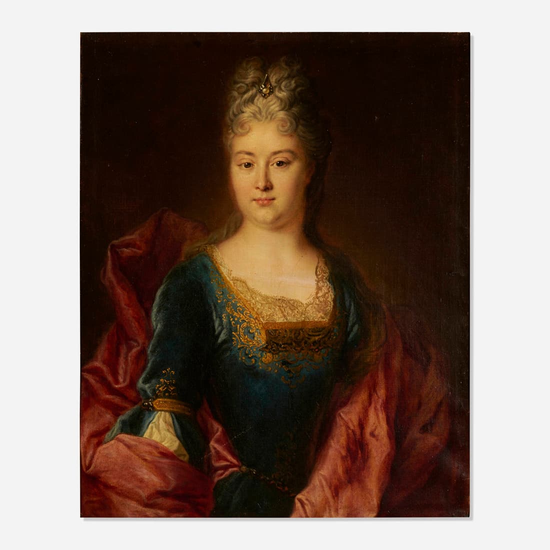 After Nicolas De Largilliere, Portrait Of Anne Genevieve De Levis ...
