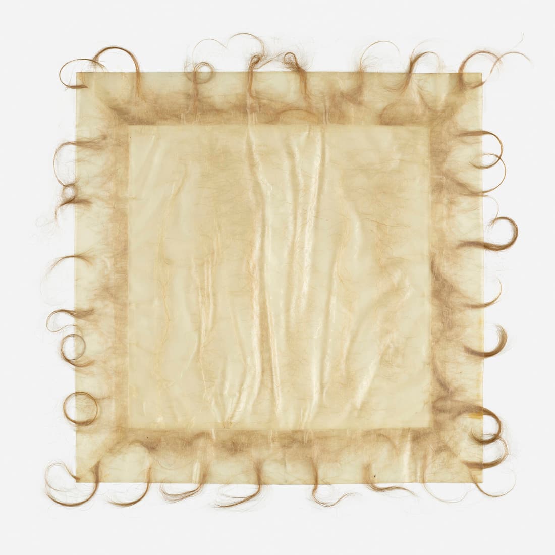 Patsy Norvell, Hair Quilt Piece Auction