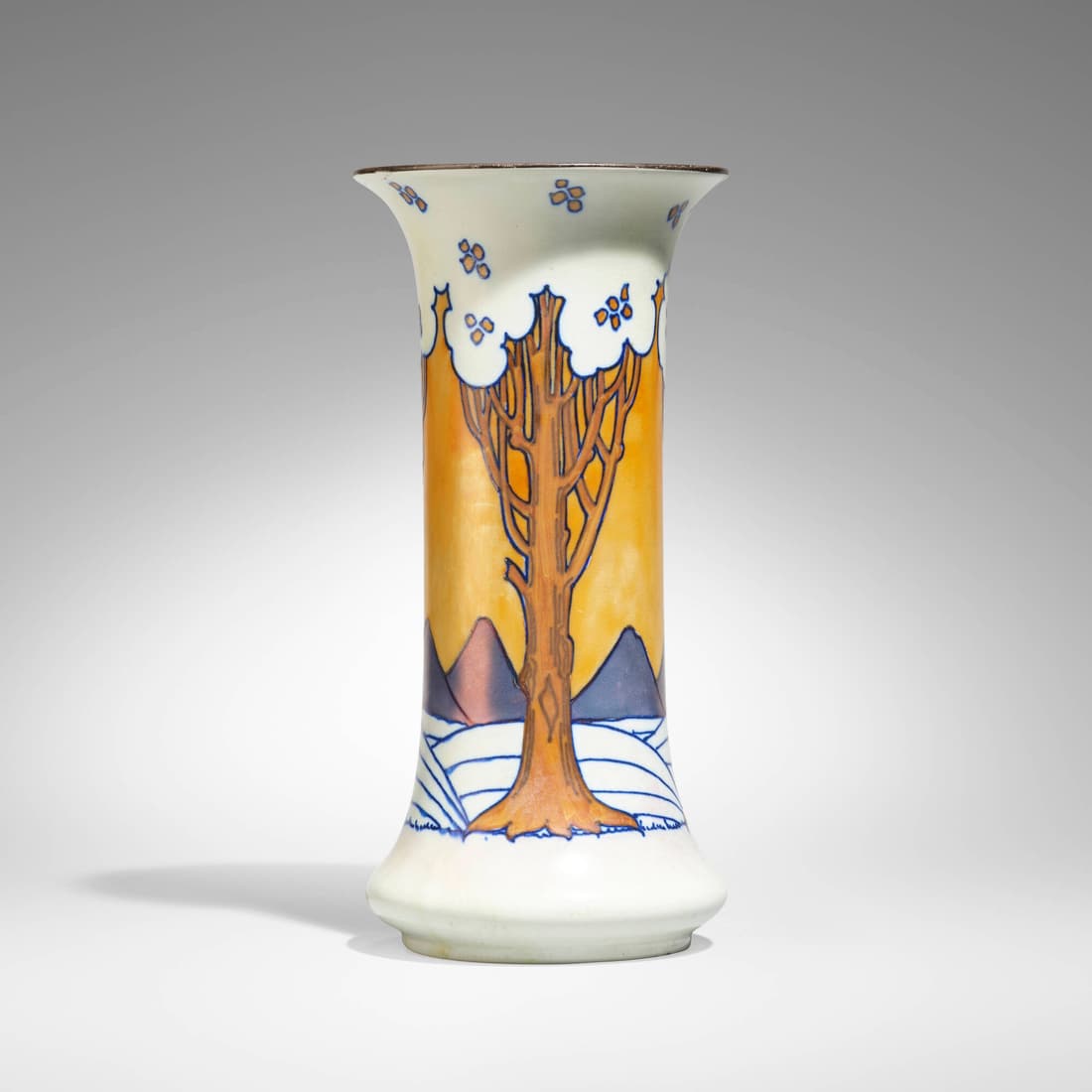 Charlotte Rhead For Burgess & Leigh (burleigh Pottery), Sylvan Vase Auction