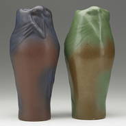 VAN BRIGGLE Exceptional early Lorelei vase, 1902 - Jan 21, 2017 | Rago ...