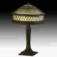 Gustav Stickley table lamp - Jun 28, 2020 | Toomey & Co. Auctioneers in IL