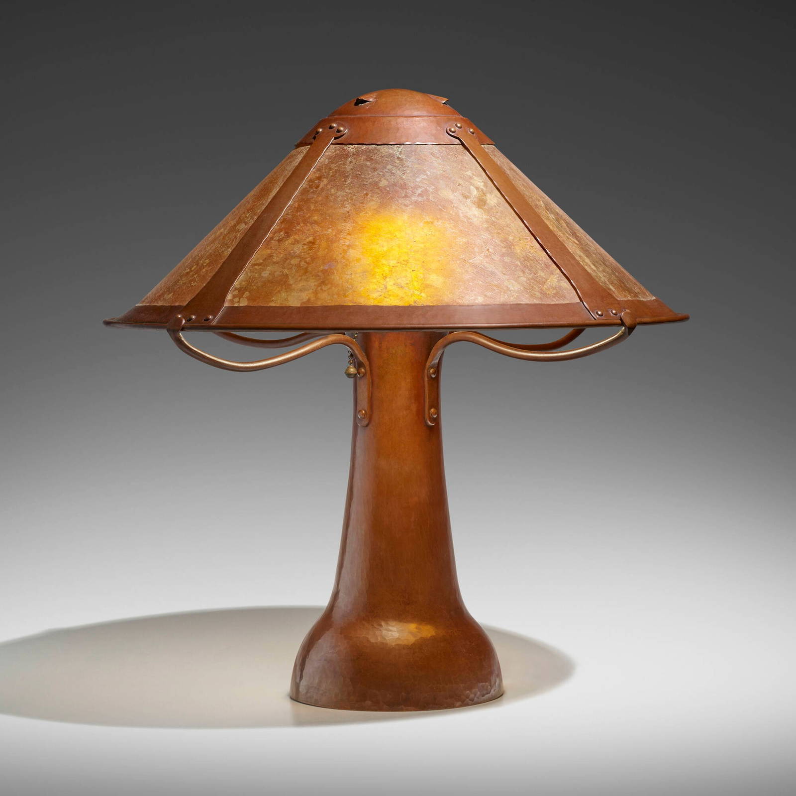 Dirk Van Erp, Early And Rare Table Lamp Auction