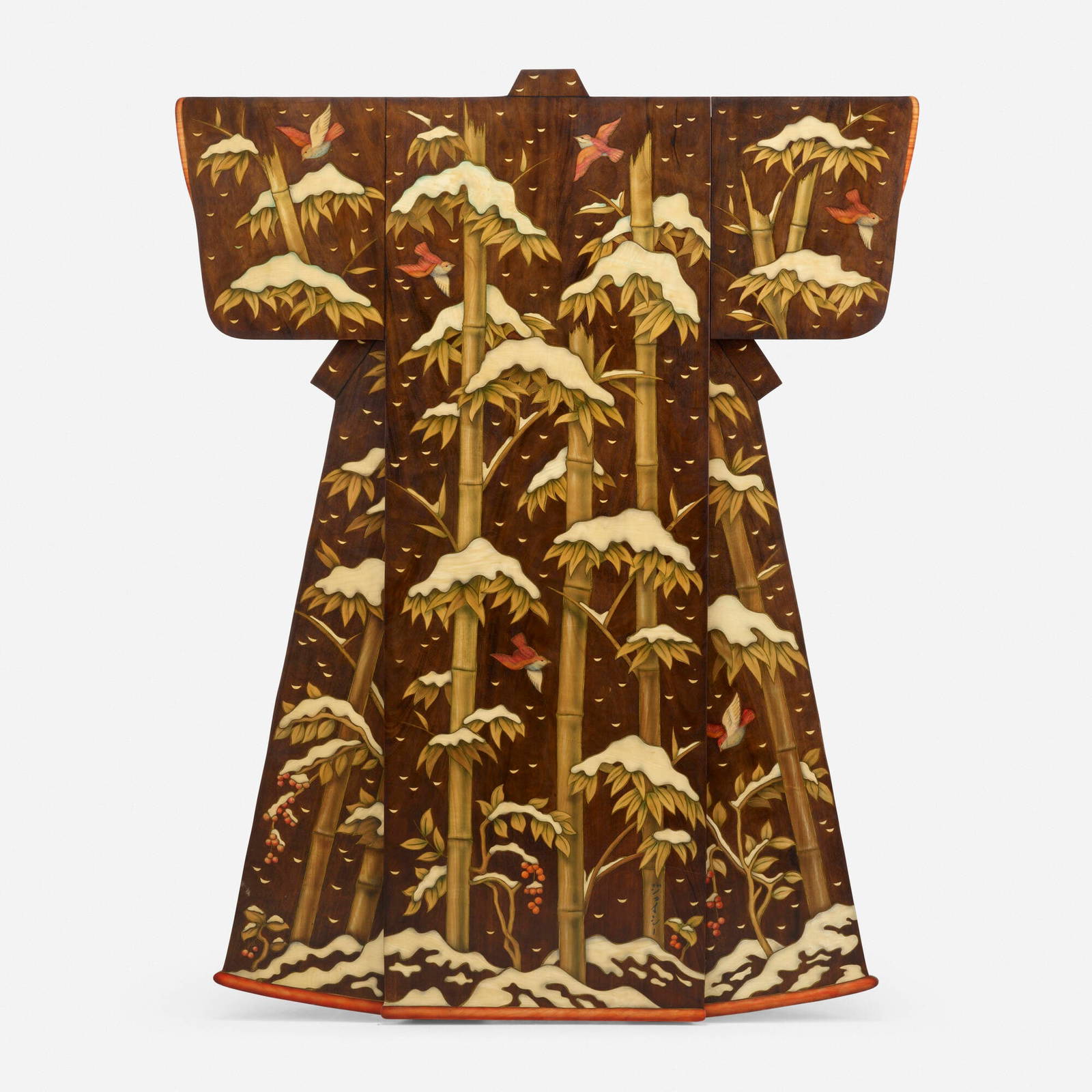 John Cederquist, Bamboo In Winter Cabinet Auction