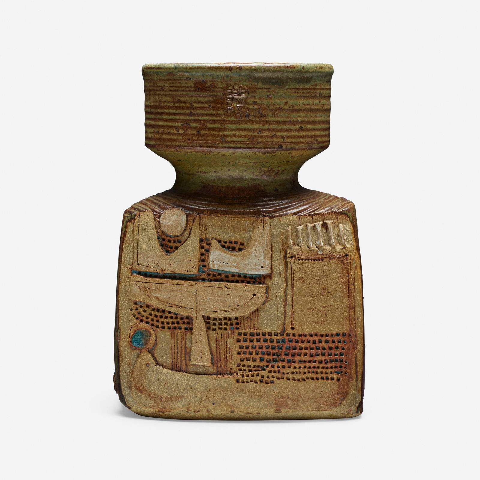 Bertil Vallien, Rare And Early Vase Auction