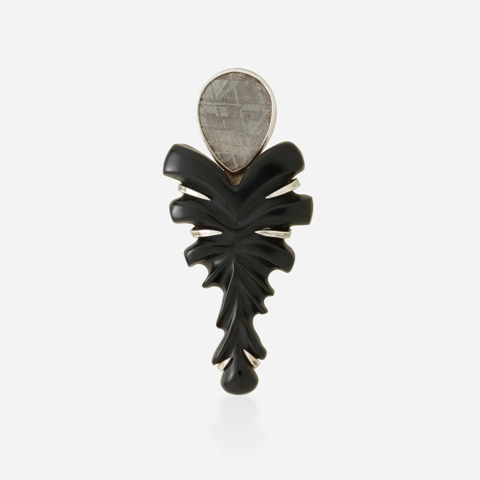 Michael Manthey, 'cosmic Totem' Meteorite Brooch Auction