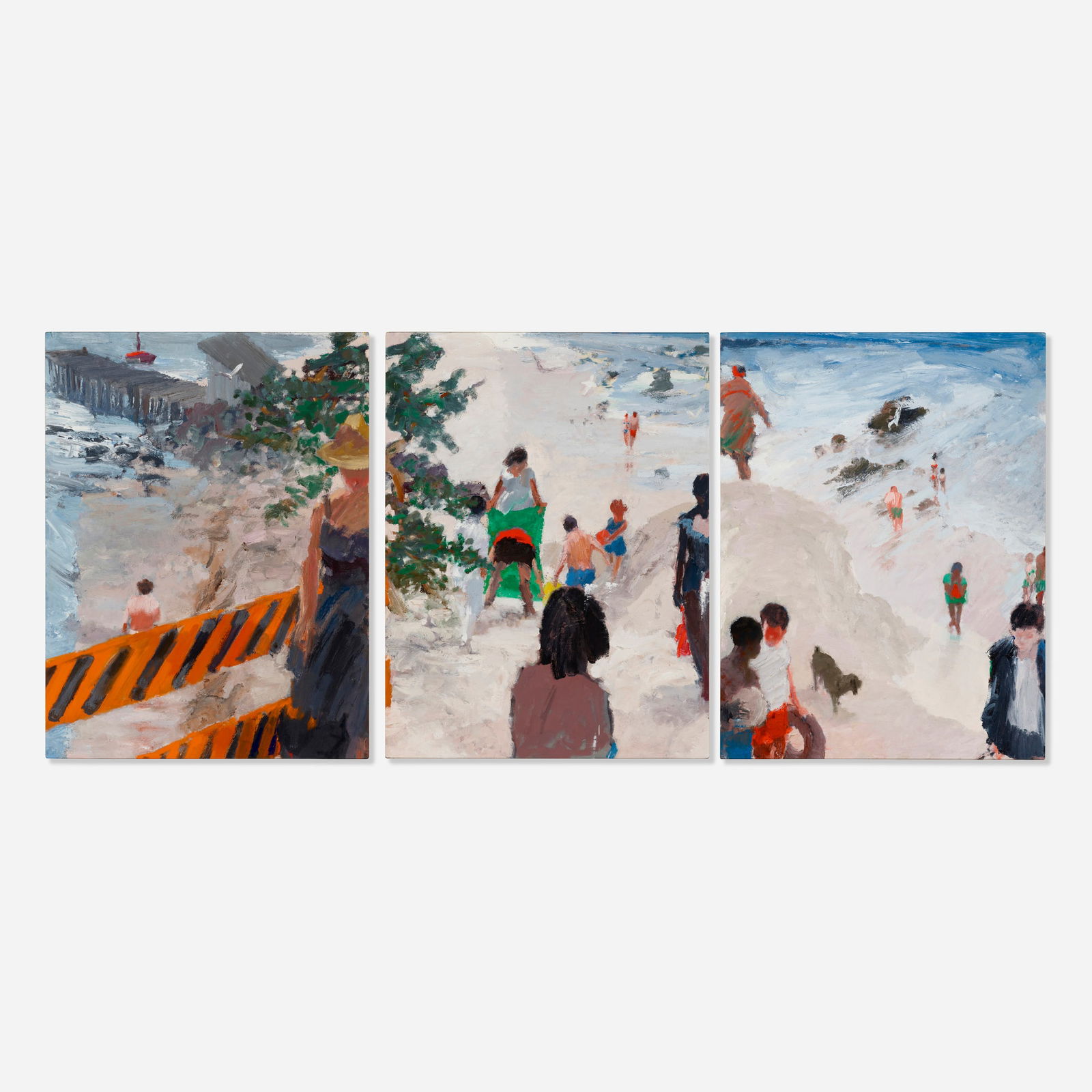 Richards Ruben, Point Of Memory (triptych) Auction