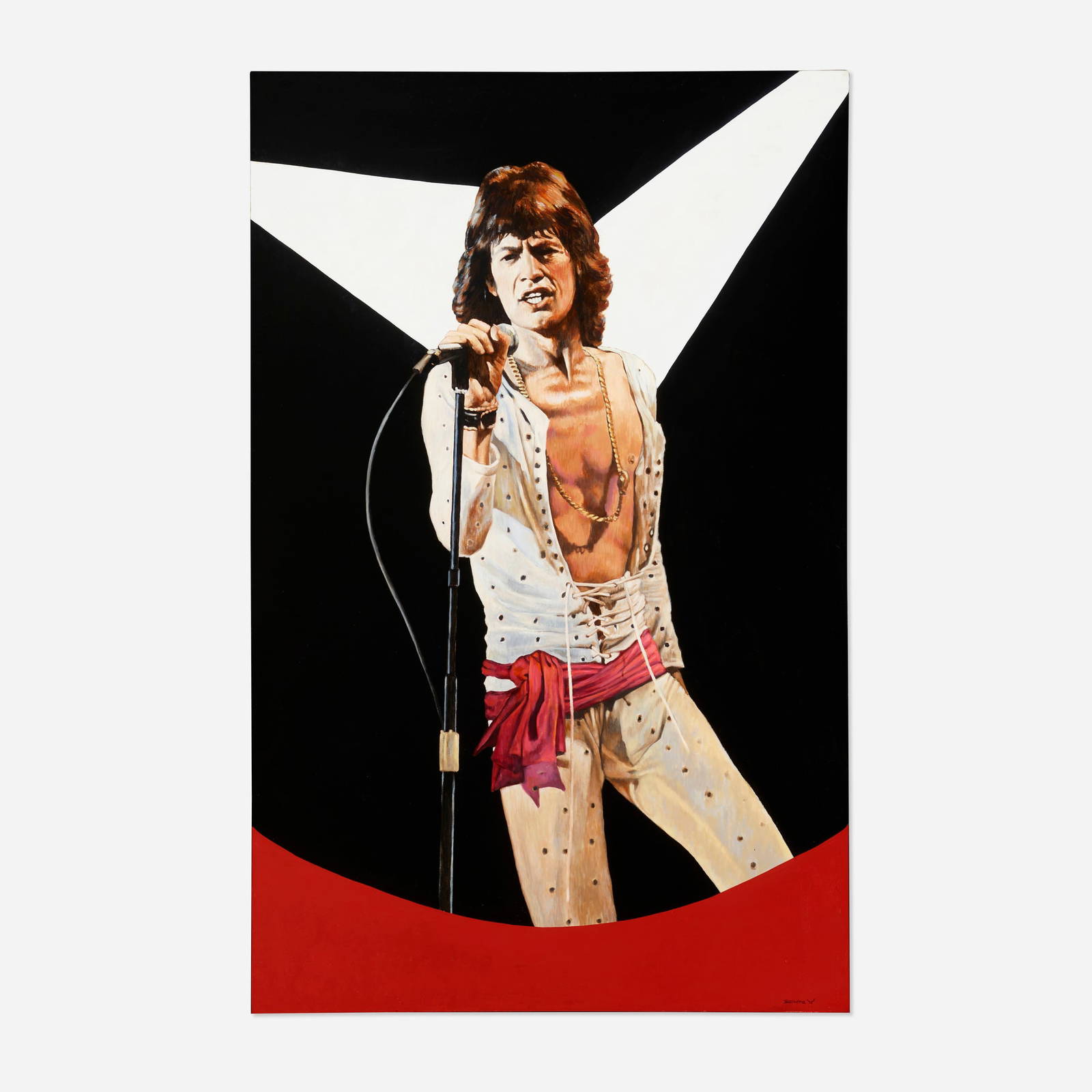 Sandra Blumberg, Mick Jagger Auction
