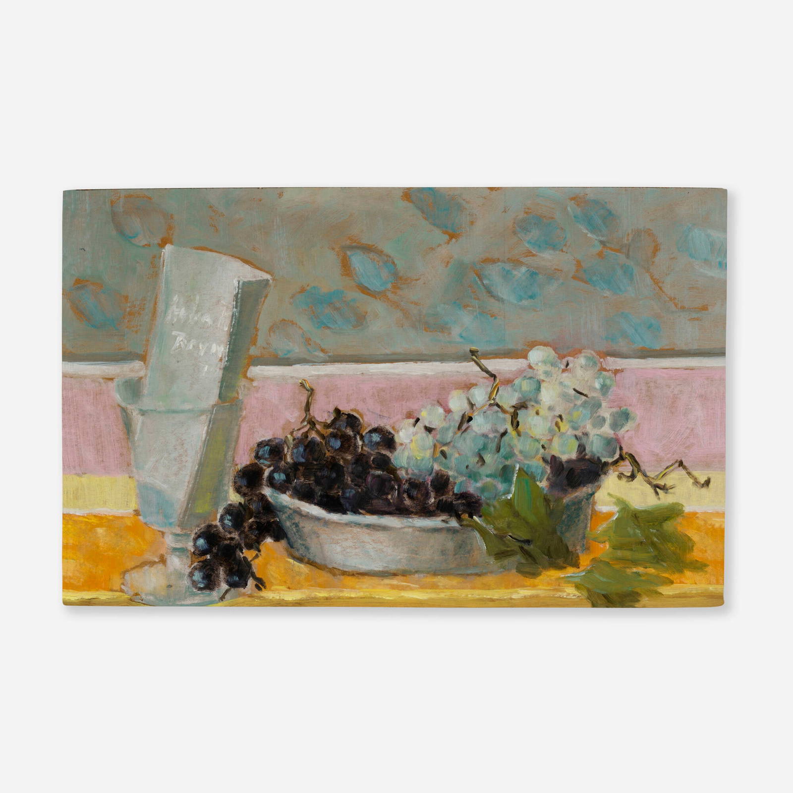 Hobson Pittman, Still Life With Grapes Auction