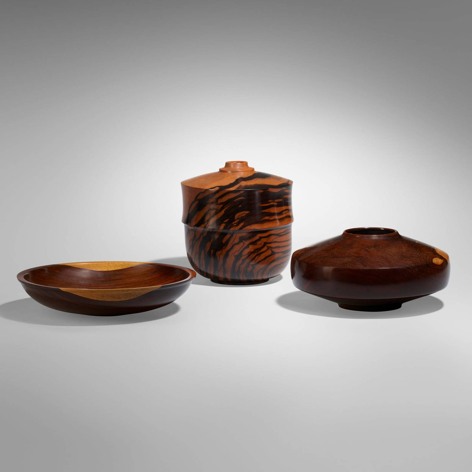 Dan Kvitka, Rene Megroz, And Jeffrey Vamos, Collection Of Three Vessels ...