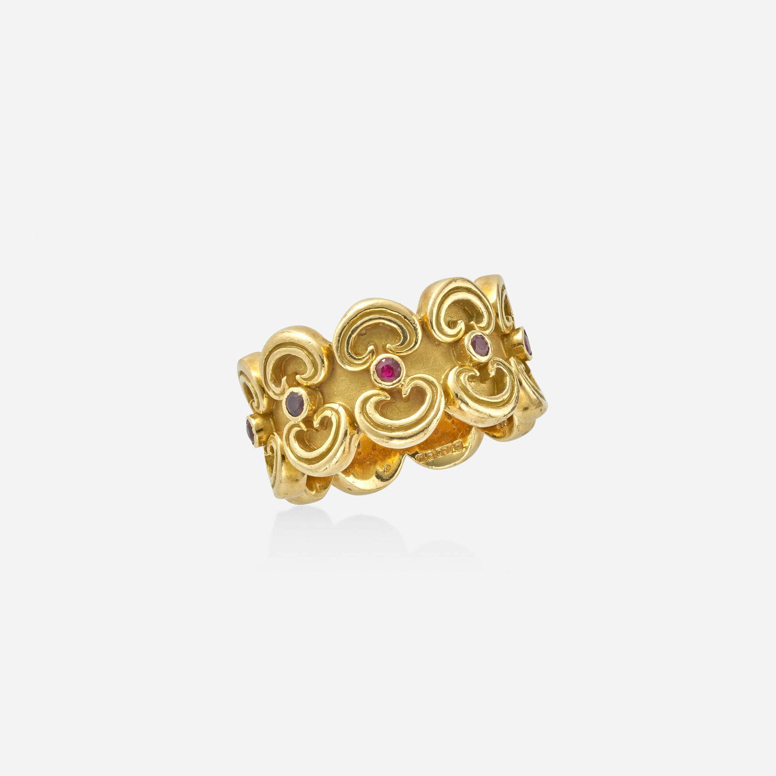 British, Ruby And Gold Ring Auction