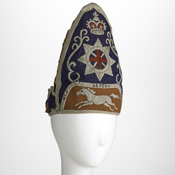British Mitre Cap;