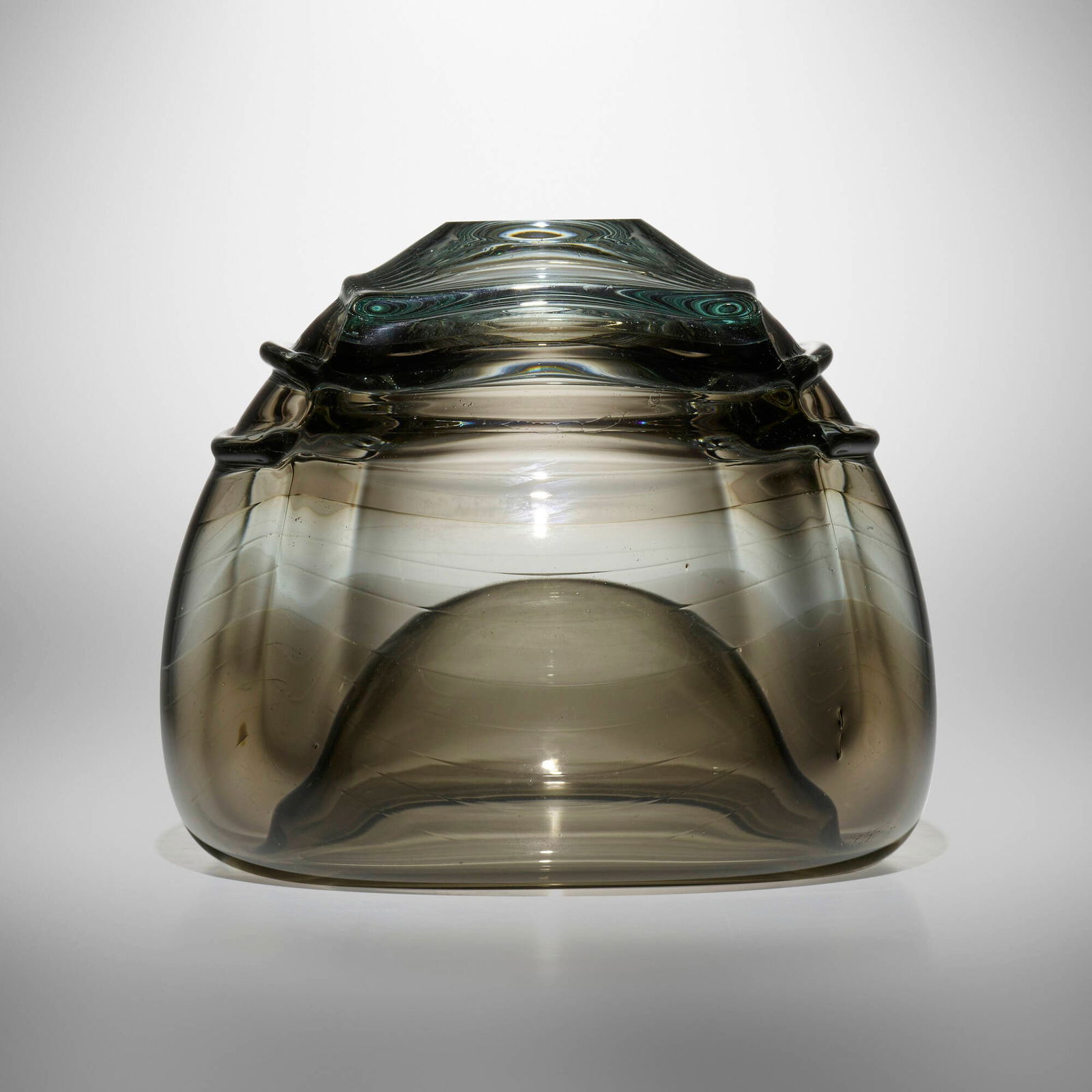 Tom Patti, Banded Clear With Dome (from The Banded Series) Auction