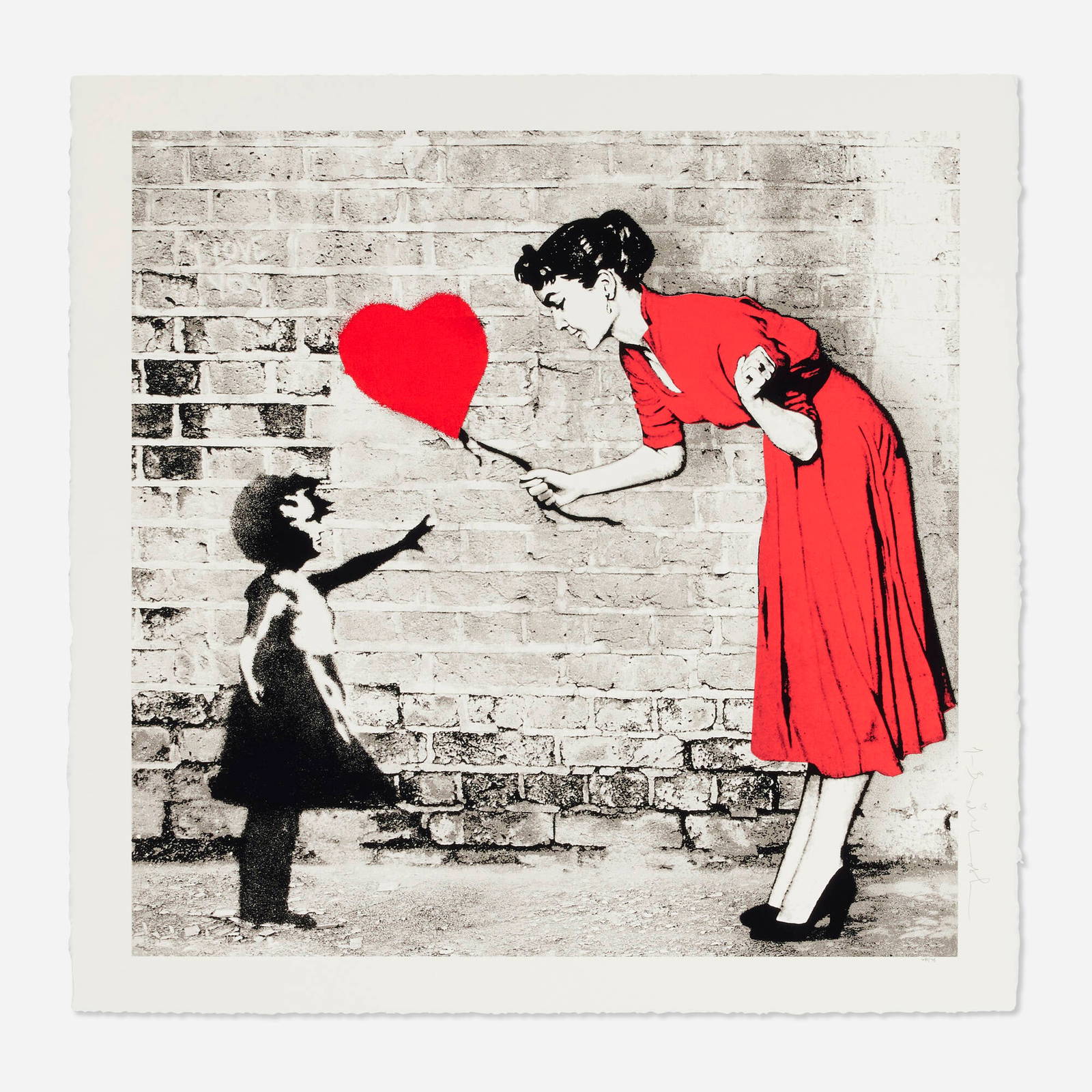 Mr. Brainwash, Love Catcher (red) - Jun 04, 2024 | Rago Arts And Auction Center In Nj