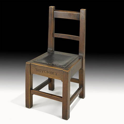 Roycroft Rare And Early Desk Chair
