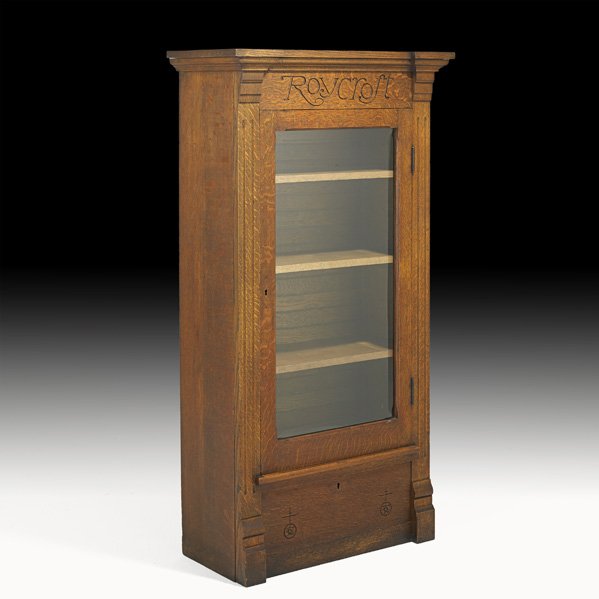 19: ROYCROFT Rare bookcase
