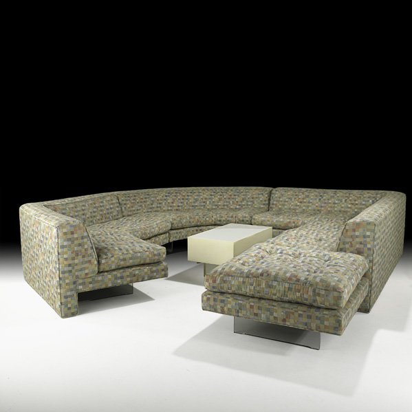 Vladimir Kagan, Custom 'Omnibus' Seating Installation - Mar 20, 2021 ...