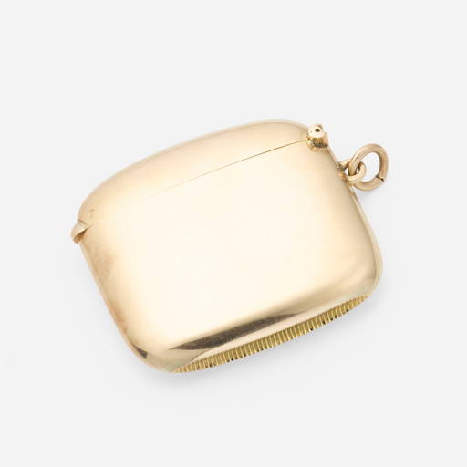 British, Gold Match Case