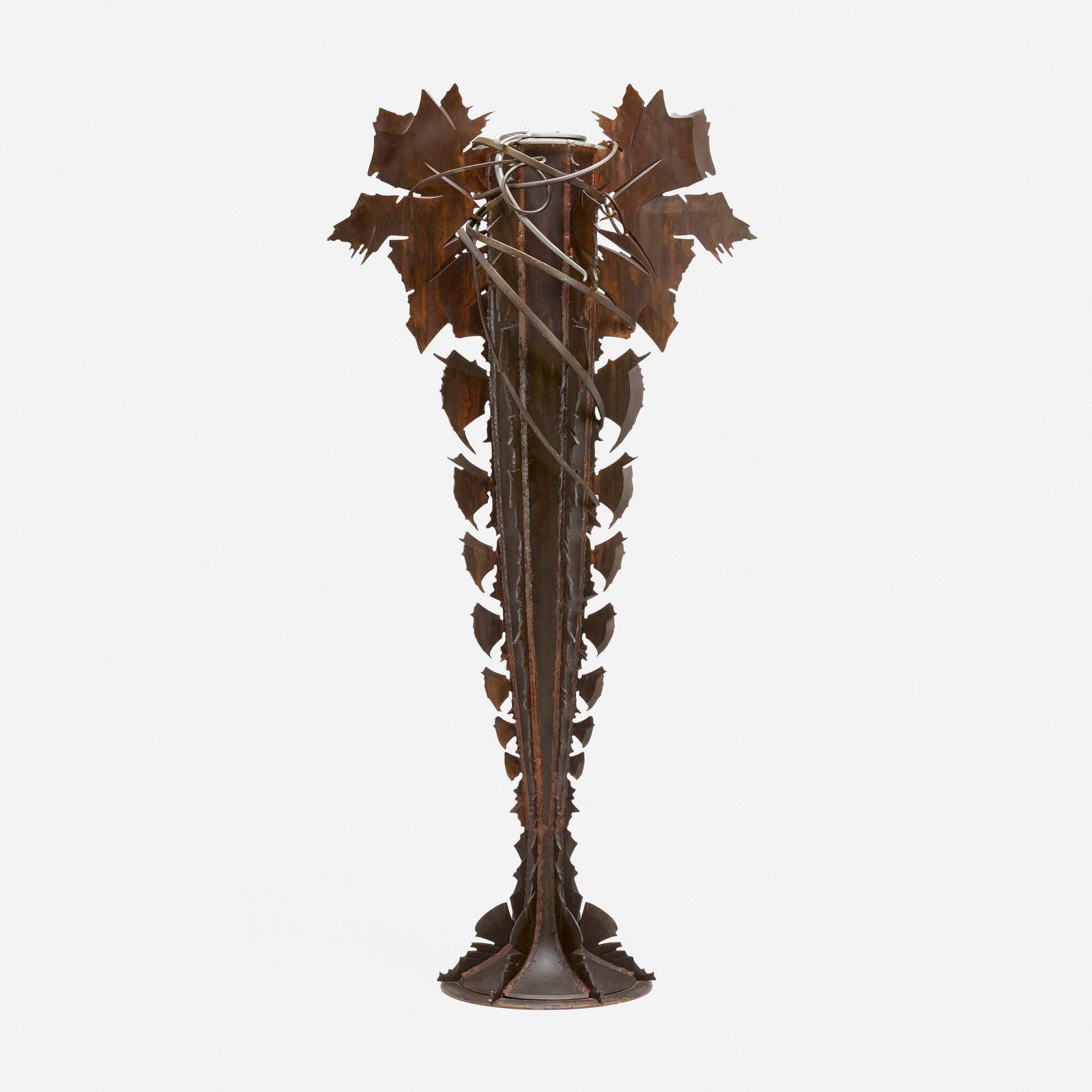 Albert Paley, Monumental Chrysalis Vessel Auction