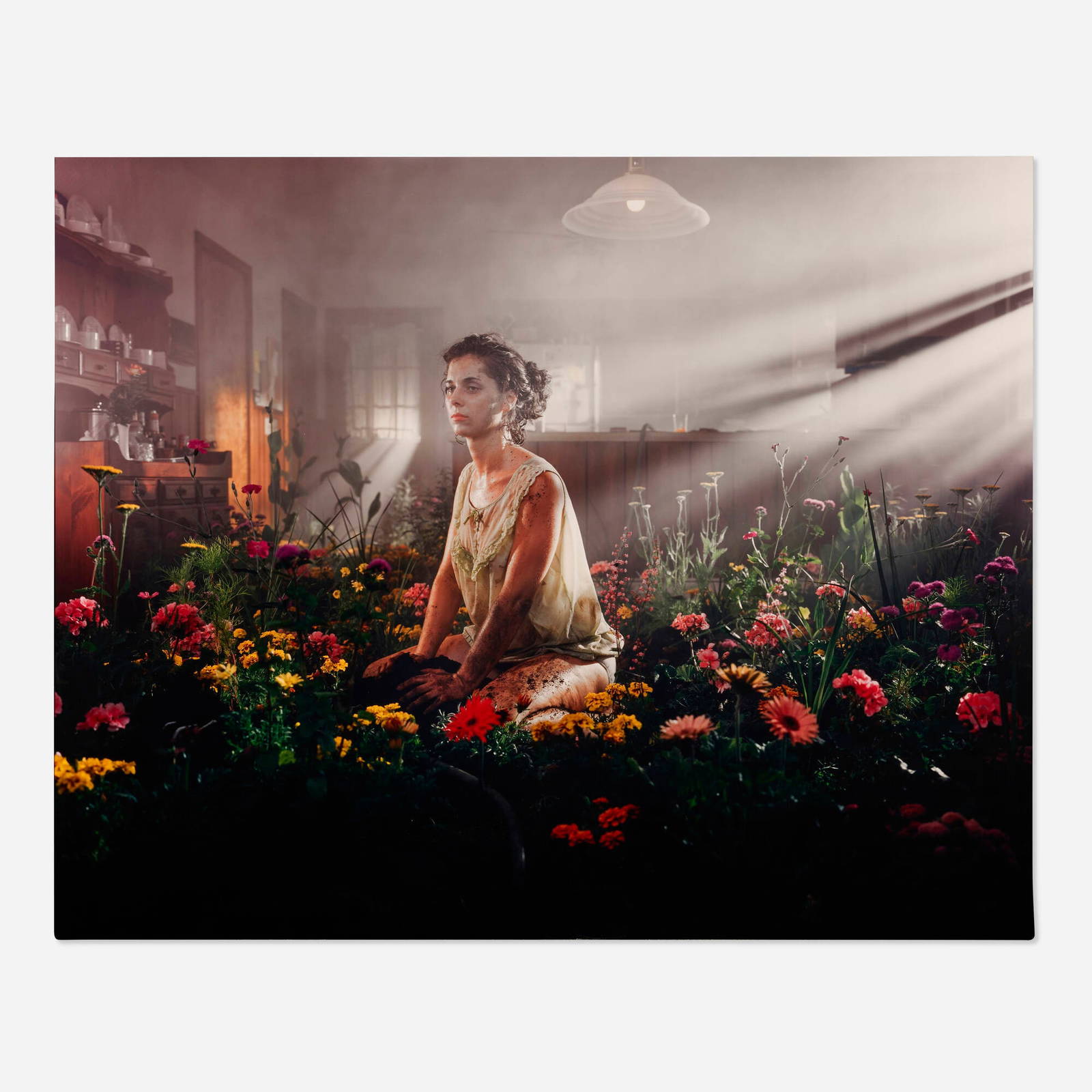 Gregory Crewdson, Untitled (woman In Flowers) Auction