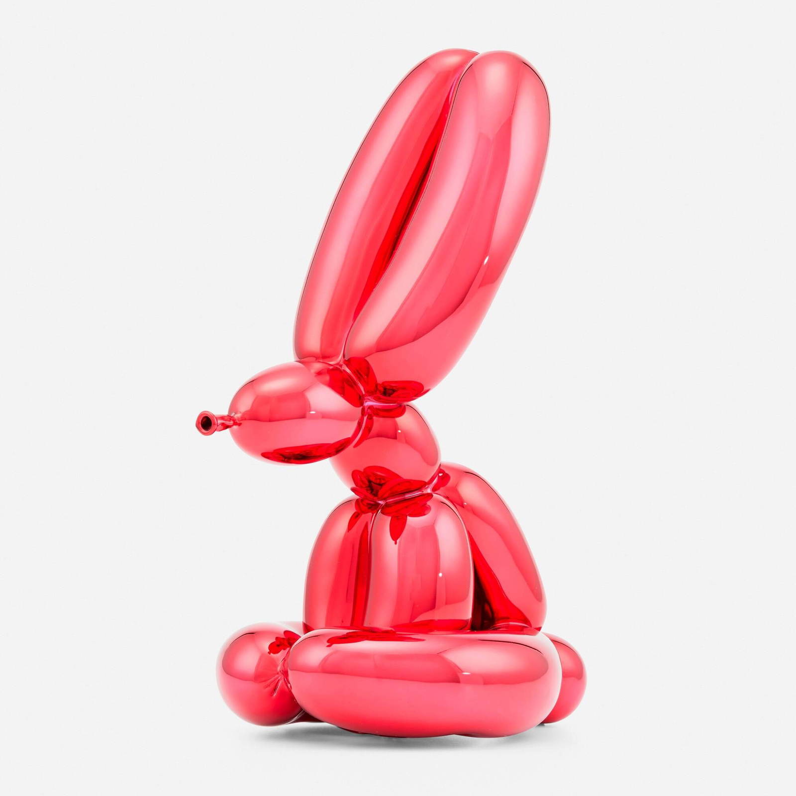 Jeff Koons, Balloon Rabbit (red) Auction
