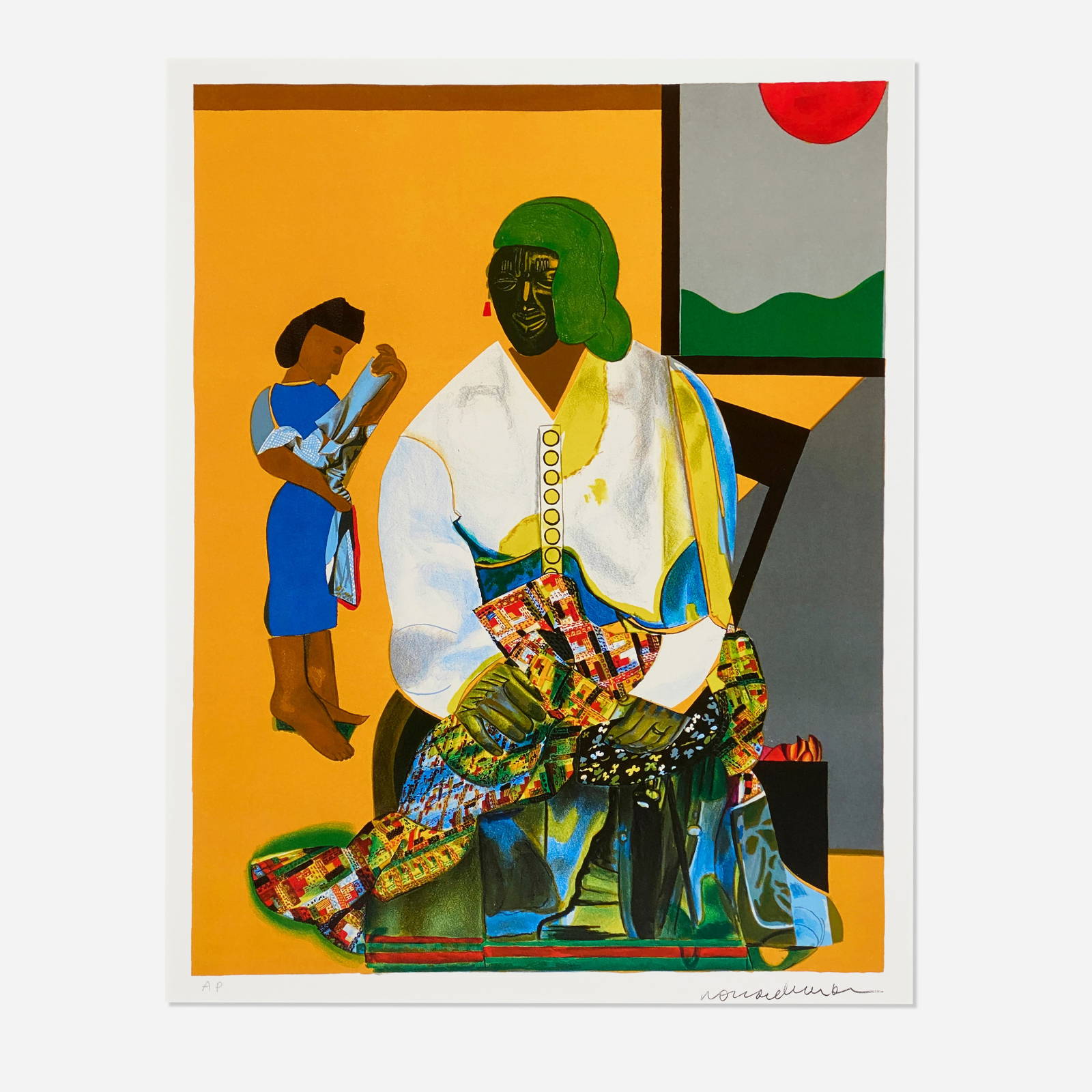 Romare Bearden, Mecklenburg Autumn (from The Mecklenburg Series) Auction