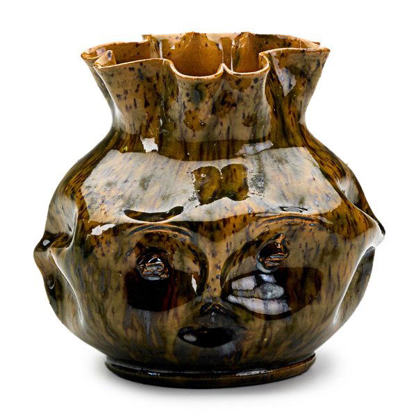 GEORGE OHR Face vase - Mar 02, 2013 | Rago Arts and Auction Center in NJ