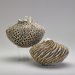 ANNE GOLDMAN Two porcelain and stoneware vessels