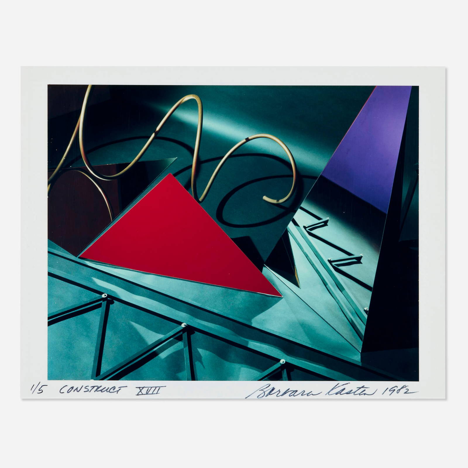 Barbara Kasten, Construct Xvii - Jun 10, 2025 | Rago In Nj