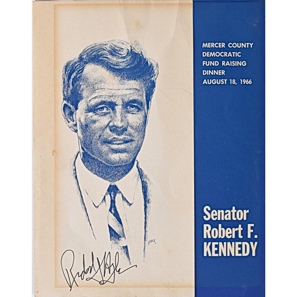 Robert F. Kennedy Autograph
