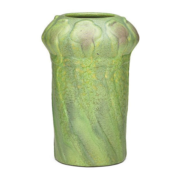 VAN BRIGGLE Large vase with poppy pods, 1903 - Jun 08, 2013 | Rago Arts ...