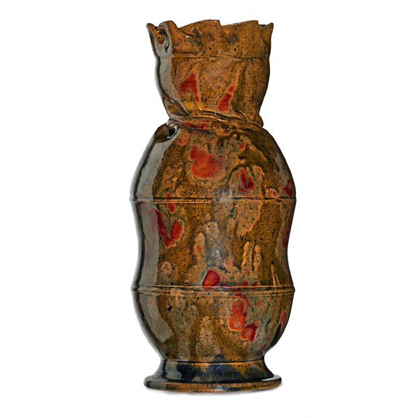 GEORGE OHR Fine and large vase w/ in-body twist - Jun 08, 2013 | Rago ...