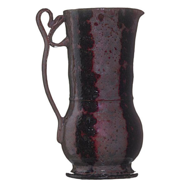 GEORGE OHR Fine and tall pitcher, ribbon handle - Jun 08, 2013 | Rago ...